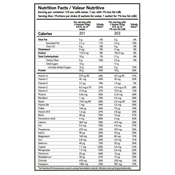 Nutriplus Shake- Chocolate Sachet X2