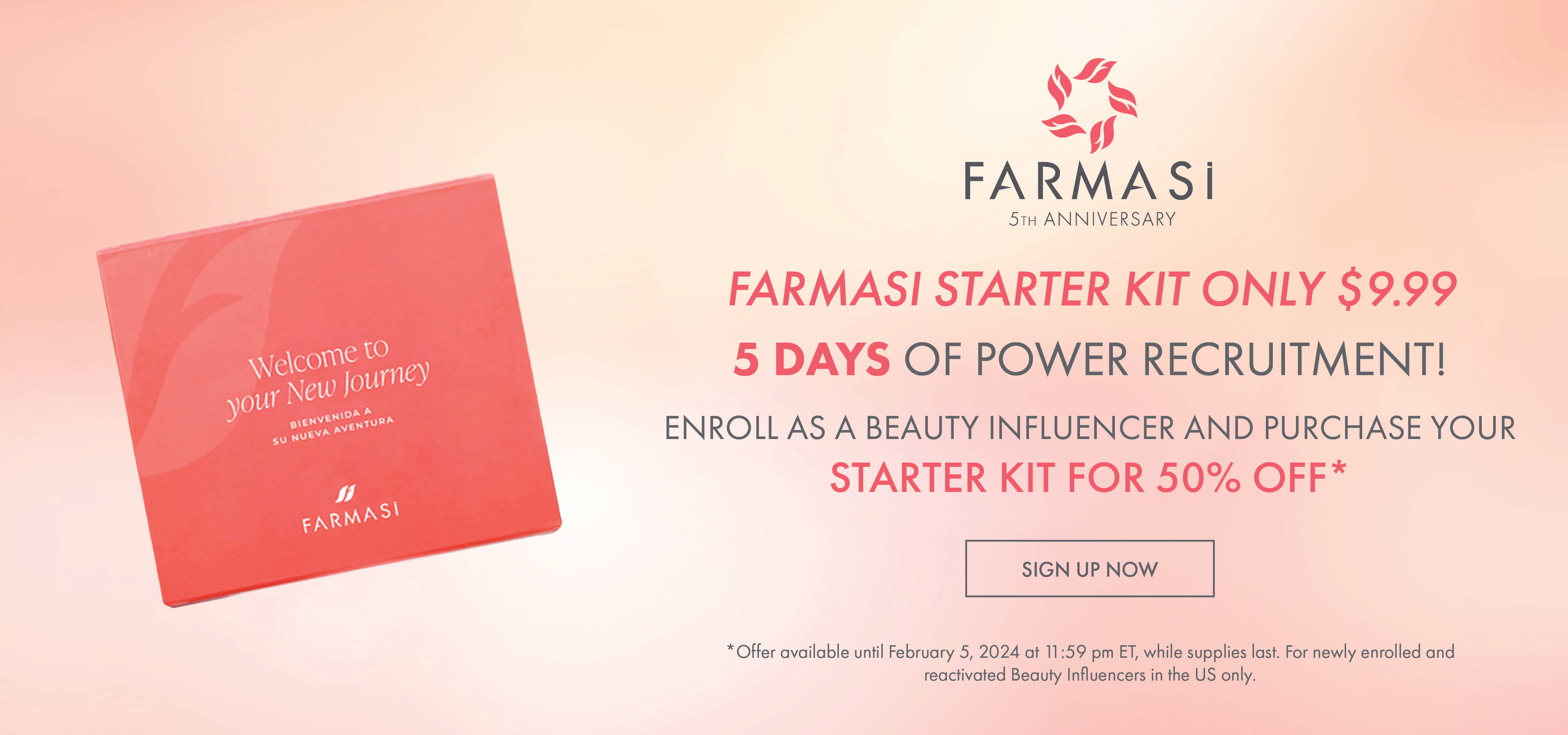 Newest at Farmasi